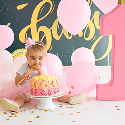 Oh Baby Backdrop Banner Decor Green β Lemon Theme Baby Shower Party Decorations for Birthday Gender Reveal Supplies