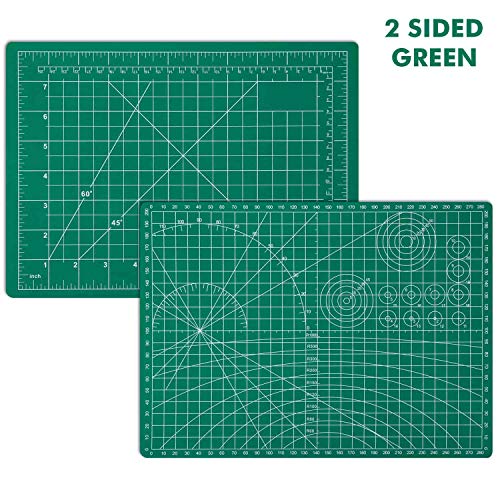 Anezus Craft Knife Precision Cutter and Self Healing Cutting Craft Mat Hobby Knife Set with 30 PCS Hobby Blades Art Knife for Art Hobby Craft Scrapbooking Stencil