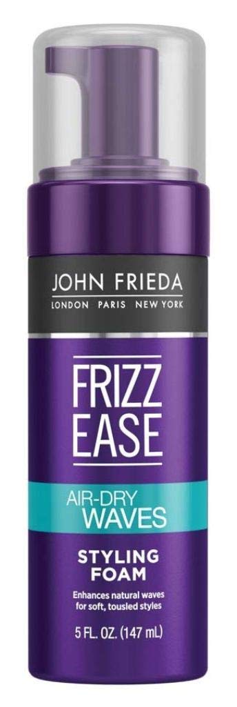John Frieda Frizz Ease Dream Air-Dry Waves Style Foam 5 Ounce (145ml) (2 Pack)