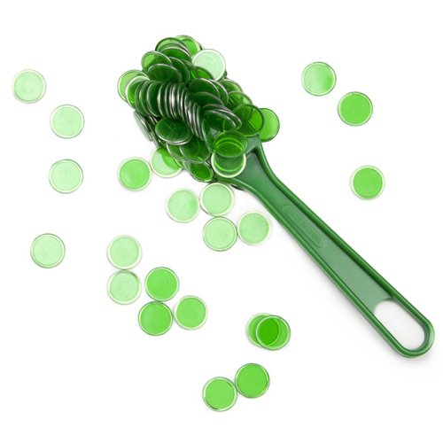Magnetic Bingo Wand with 100 Metallic Bingo Chips - Choose from 4 Colors!