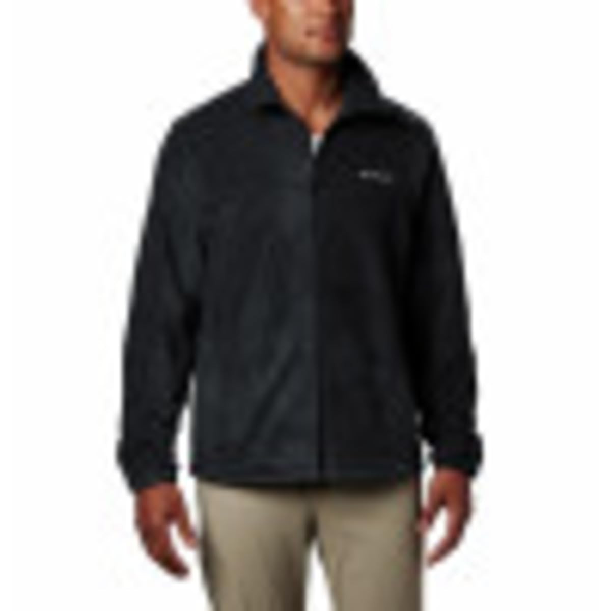 Columbia Men's Steens Mountain 2.0 Full Zip Fleece Jacket, Black, XX-Large