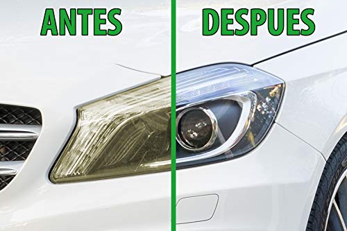 Turtle Wax 51768 Headlight Restorer Kit Headlamp Cleaning Restores Brightness Kit, (Old Version)