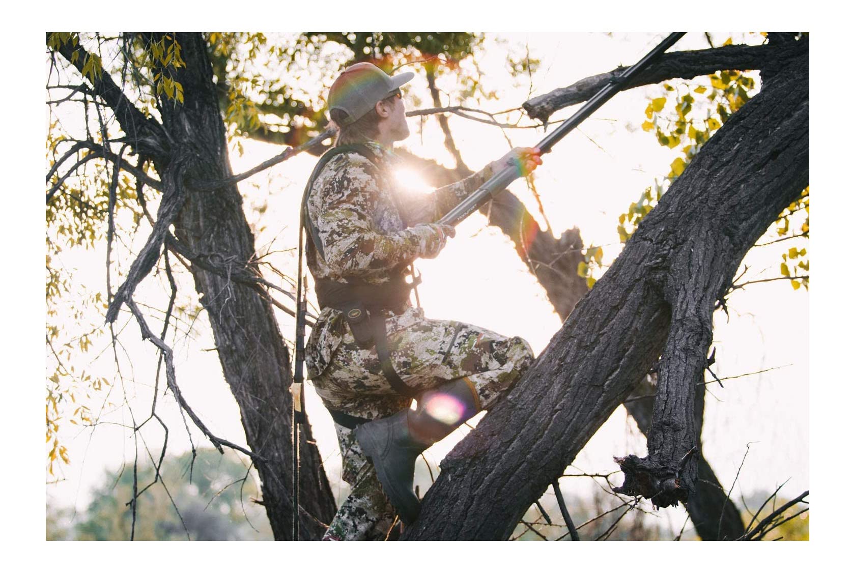 Muddy Outdoors Safe-Line 30' Durable Nylon Outdoor Hunting & Treestand Safe System for Tree Climbing - Single Pack