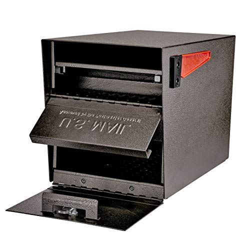 Mail Boss 7108 Security, Bronze Curbside Locking Mailbox,Medium