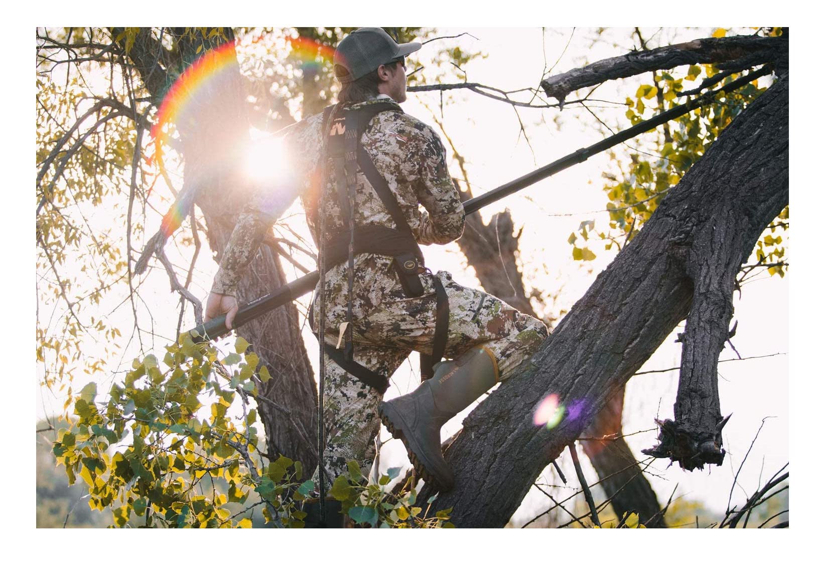 Muddy Outdoors Safe-Line 30' Durable Nylon Outdoor Hunting & Treestand Safe System for Tree Climbing - Single Pack