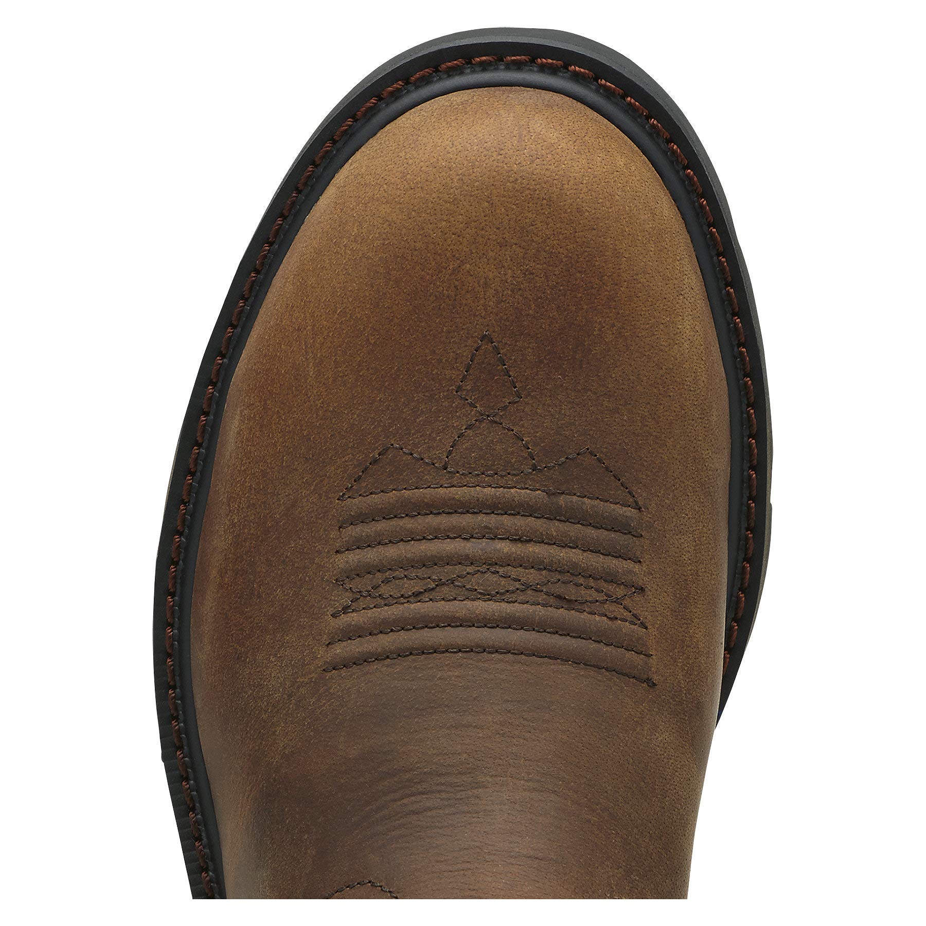 ARIAT mens Groundbreaker Pull-on Steel Toe Work Boot, Brown, 10.5 US