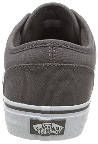 Vans Men's Atwood Sneaker, Canvas Pewter White, 14