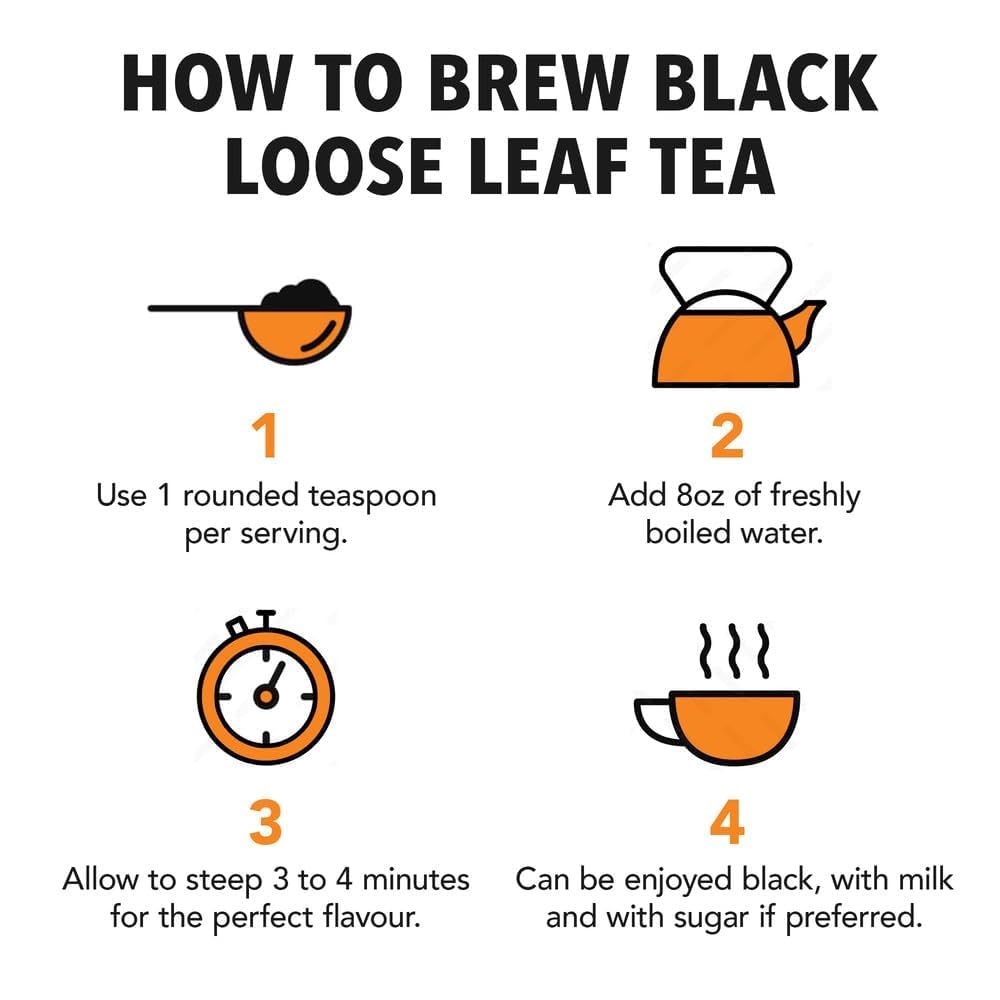 Twinings Irish Breakfast Loose Tea, 3.53 Ounce Tin (Pack of 1), Smooth, Flavourful, Robust Black Tea Leaves, Caffeinated, Enjoy Hot or Iced