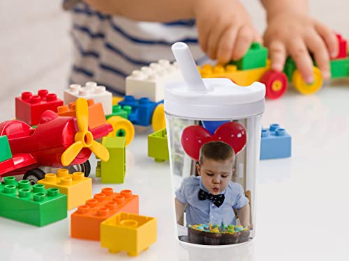 Neil Enterprises Create Your Own 8 oz. Kid's Tumbler with Straw