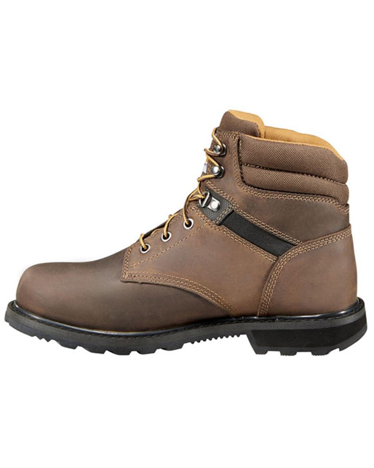 Carhartt Men's Traditional Welt 6" Steel Toe Work Boot Construction, Crazy Horse Brown Oil Tanned, 12