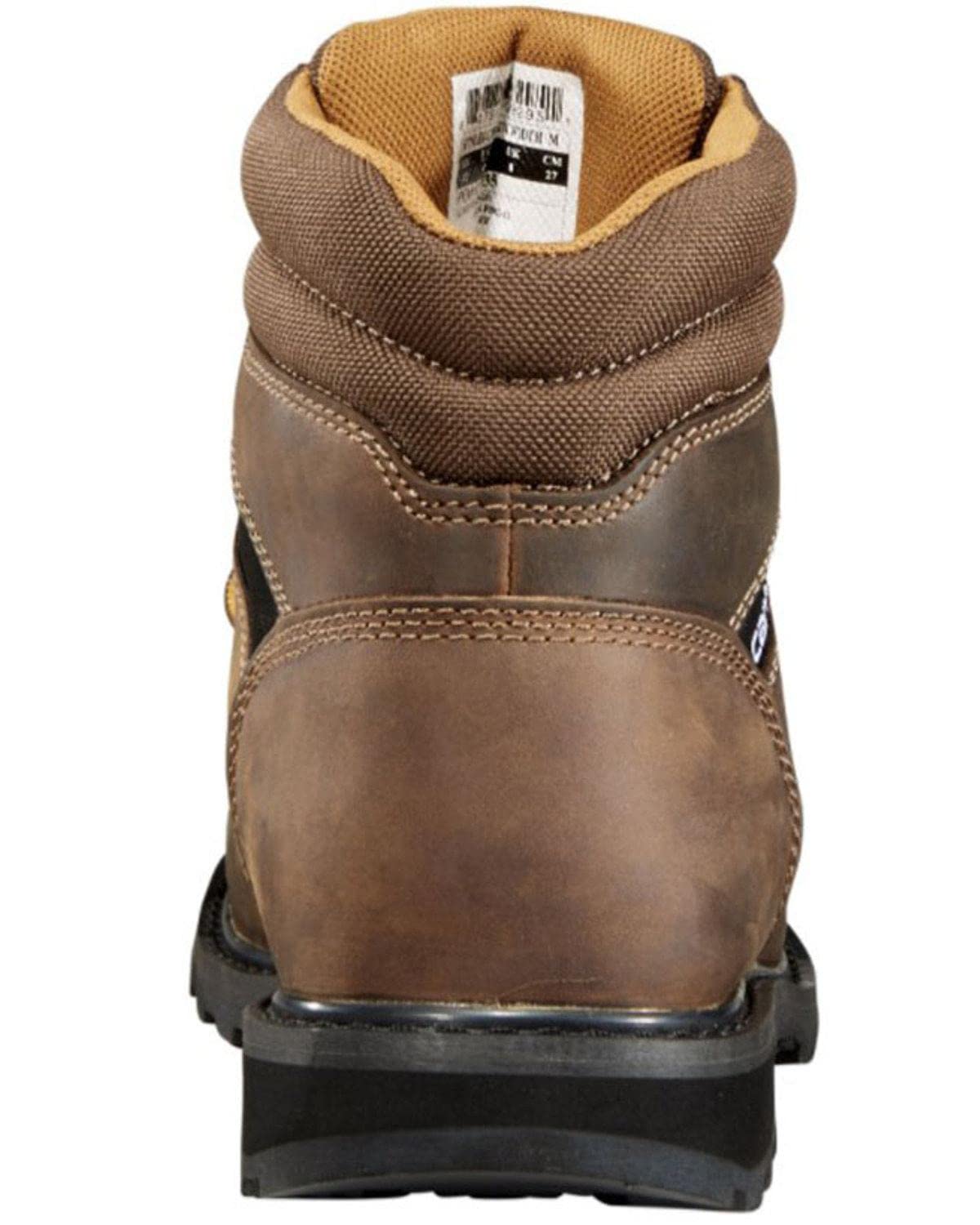 Carhartt Men's Traditional Welt 6" Steel Toe Work Boot Construction, Crazy Horse Brown Oil Tanned, 12