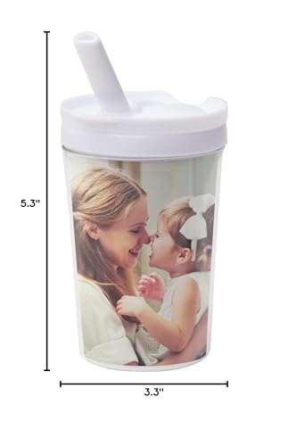 Neil Enterprises Create Your Own 8 oz. Kid's Tumbler with Straw