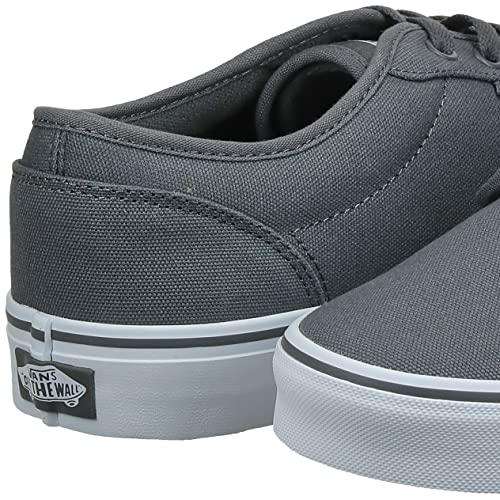 Vans Men's Atwood Sneaker, Canvas Pewter White, 14