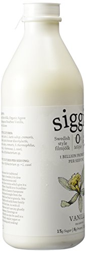 siggi's Swedish Style Non-Fat Drinkable Yogurt, Vanilla, 32 Ounce