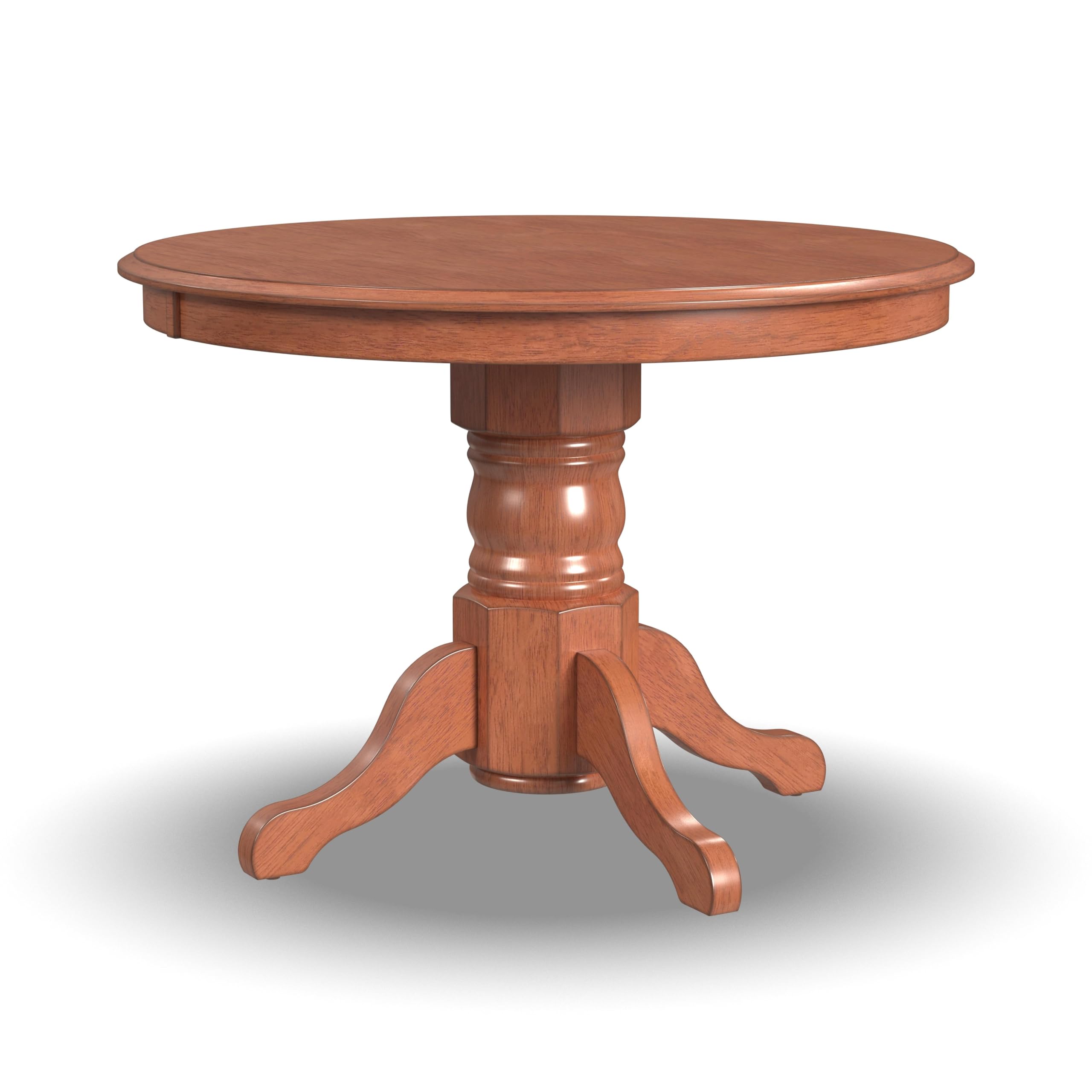 Cottage Oak 42" Round Pedestal Dining Table by Home Styles