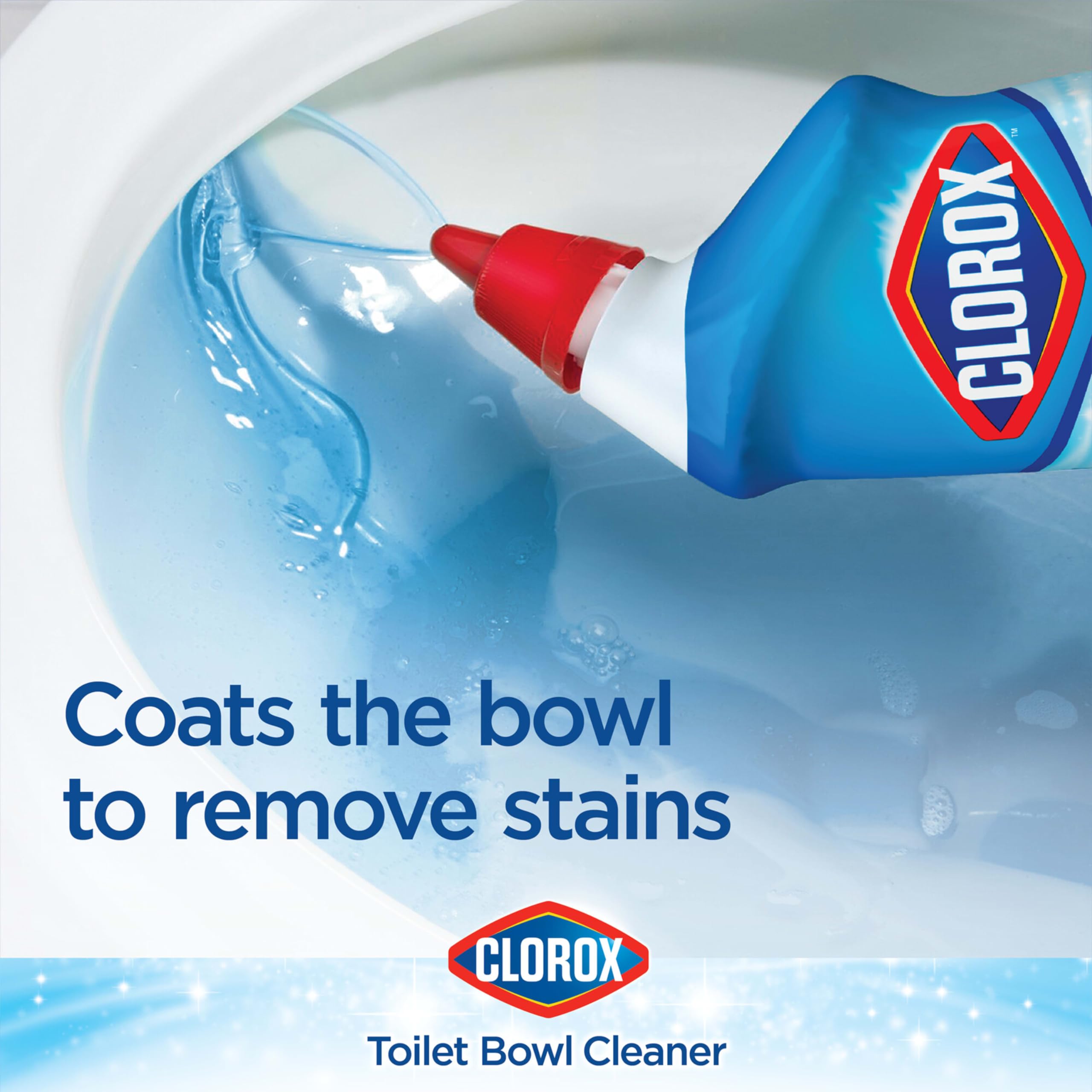 Clorox Toilet Bowl Cleaner Lime & Rust Destroyer 24 Ounces (Package May Vary)