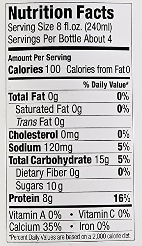 siggi’s® Drinkable Nonfat Yogurt Filmjölk, Plain, 32 oz. – Only 2 Ingredients, 0% Milkfat