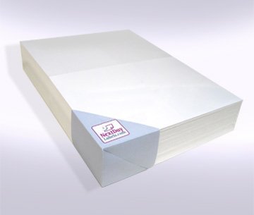 NextDayLabels - 8-1/2 x 11 Laser and Inkjet Printer Postcards 4 up Per Page, (4-1/4" x 5-1/2" After Perf) 100 Sheets / 400 Cards