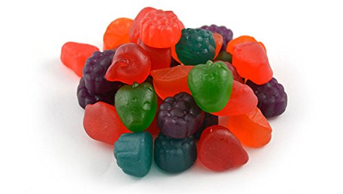 Scripture Candy, Fruit of the Spirit Gummy Snacks Clear Jumbo Bag, 50 Count