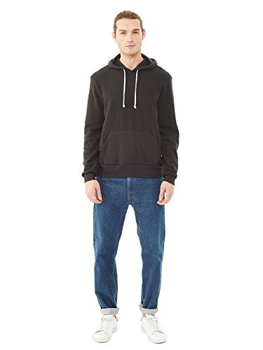 Alternative Men's Challenger Pullover Hoodie, Eco True Black, Large