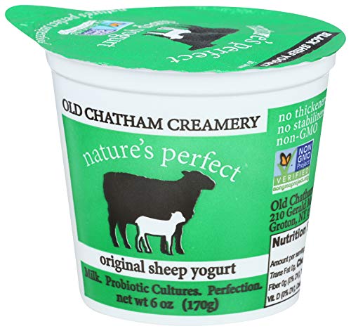 Old Chatham Sheepherding Company Sheep'S Milk Yogurt, Plain, 6 oz