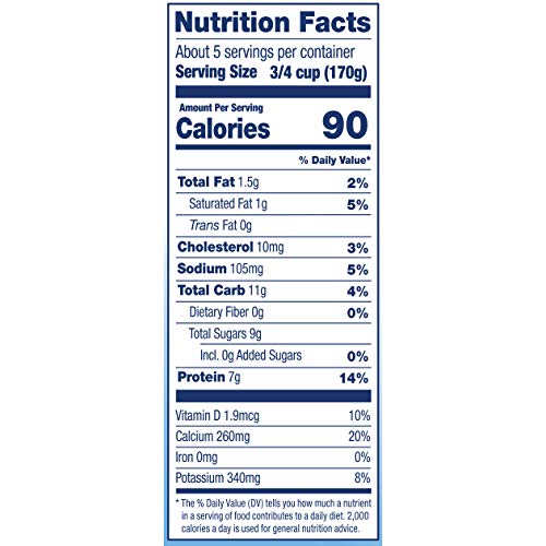 Stonyfield Organic Lowfat Yogurt, Plain, 32 oz. – 7g of Protein, Multiserving Yogurt Snack & Cooking Substitute