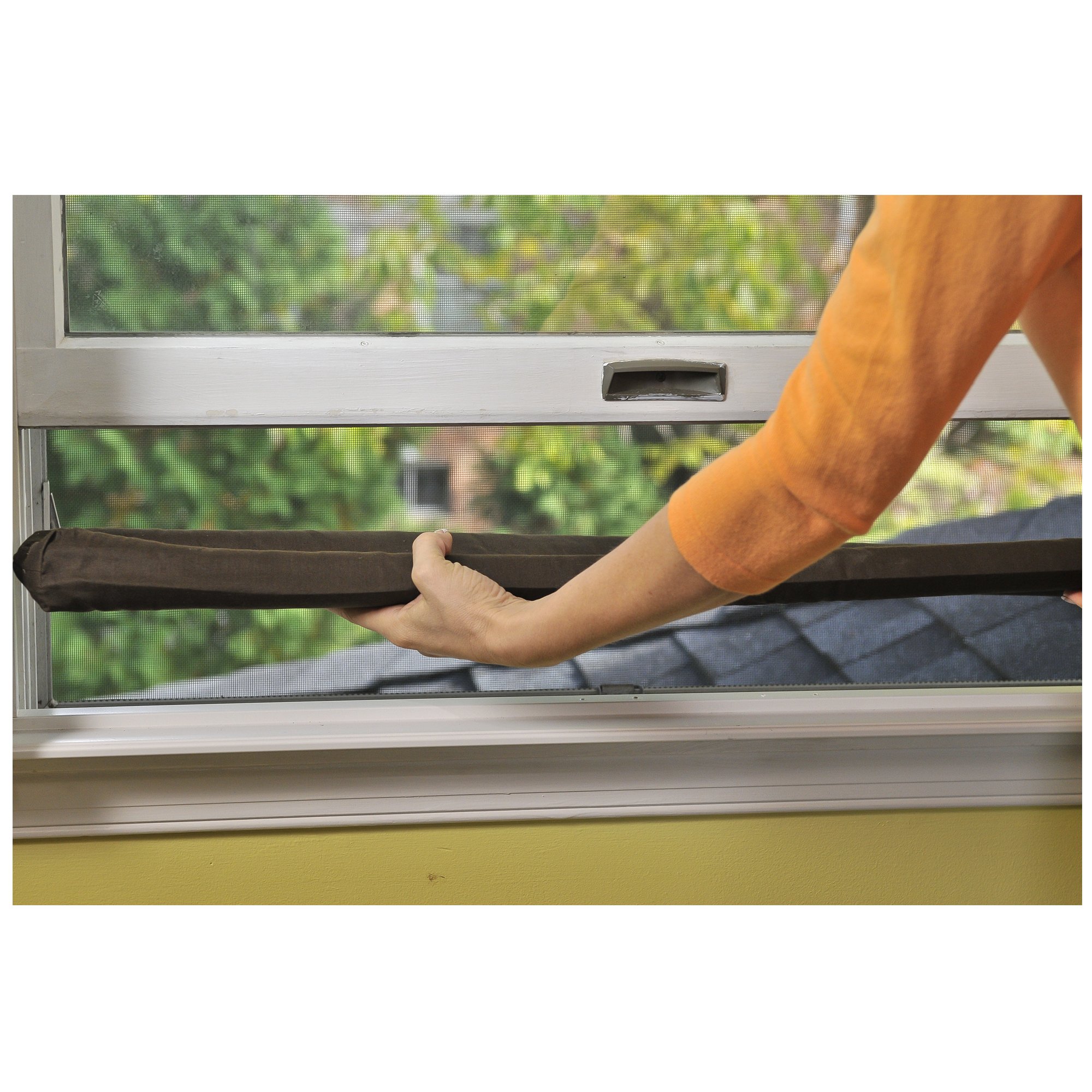 Original Twin Draft Guard Door Draft Stopper, Year Round Insulator, For Summer and Winter Use PATENTED & TRADEMARKED