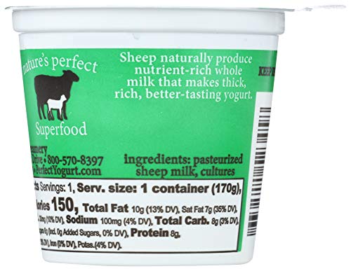 Old Chatham Sheepherding Company Sheep'S Milk Yogurt, Plain, 6 oz