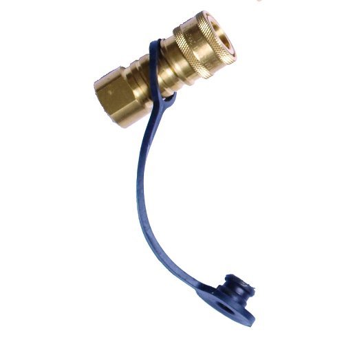 Flame King 3/8-in Brass Coupling Nut Natural Gas Quick Connect