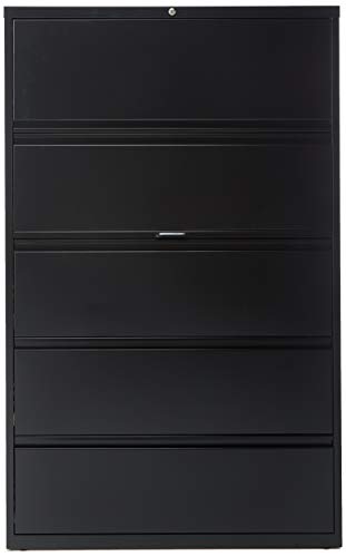 Lorell Telescoping Suspension Lateral Files - 5-Drawer