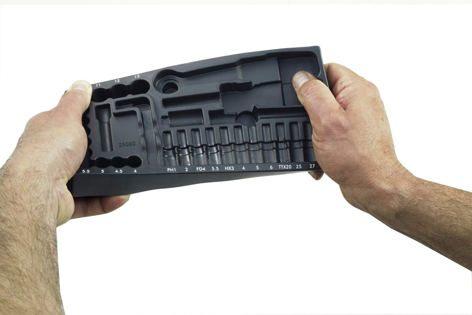 Proxxon (23080) 36 Piece Socket Set with 1/4 inch Square Drive
