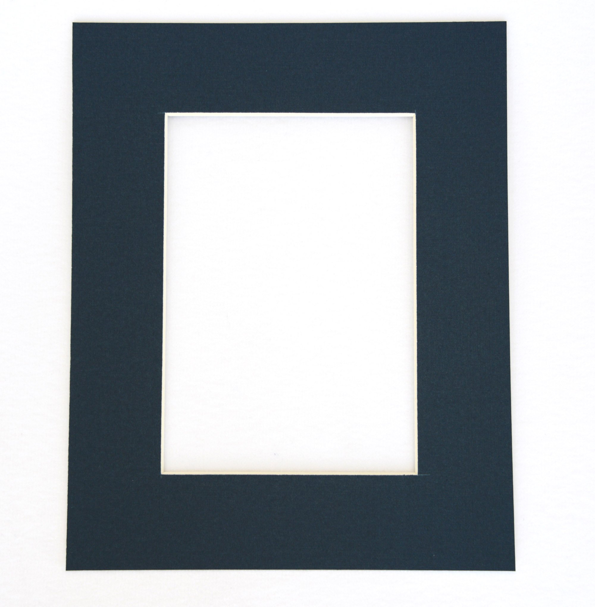 topseller100, Pack of 10 NAVY BLUE 11x14 Picture Mats Matting with White Core Bevel Cut for 8x10 Pictures