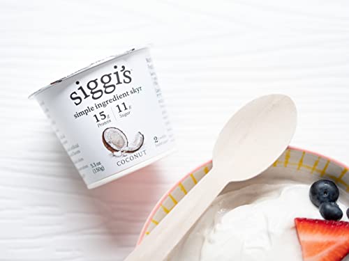 siggi's® 2% Icelandic Strained Lowfat Yogurt, Coconut, 5.3 oz., Single Serve Cup