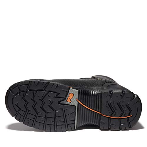 Timberland PRO Men's Endurance Puncture Resistant WaterPROof Steel Toe 6" Workboot,Black,10.5 W