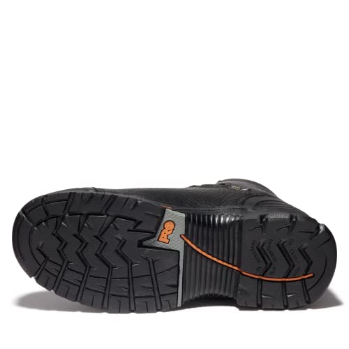 Timberland PRO Men's Endurance Puncture Resistant WaterPROof Steel Toe 6" Workboot,Black,10.5 W
