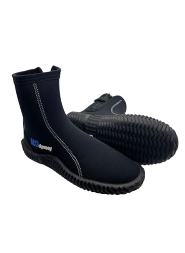 H2ODYSSEY Supra 5mm Unisex Boots - Anti Slip Ultra Durable Water Boots for Water Sports - 12