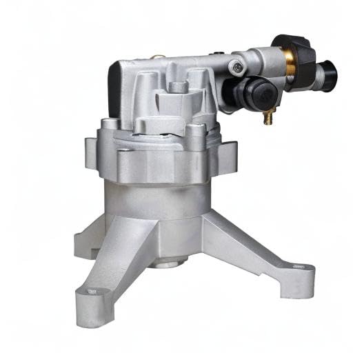 OEM Technologies 90026 Vertical Axial Cam Replacement Pressure Washer Pump Kit, 3100 PSI, 2.4 GPM, 7/8" Shaft, Includes Hardware and Siphon Tube, for Residential and Industrial Gas Powered Machines