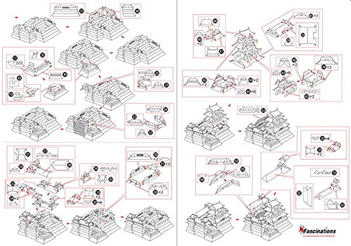Metal Earth 3D: Himeji Castle Model