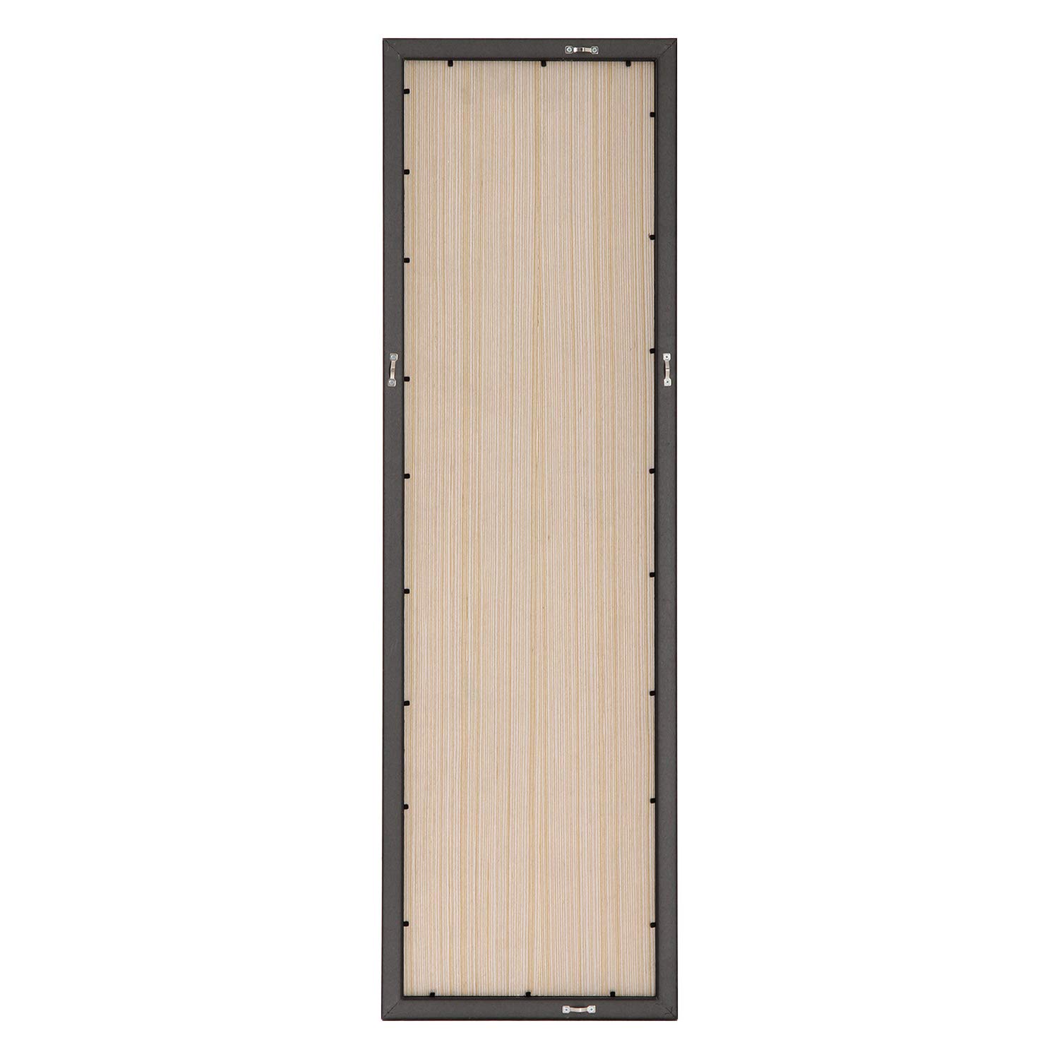 Fuji Boeki 10523 Full-Length Wall Mirror, Height 35.4 inches (90 cm), Brown, Wood, Shatterproof