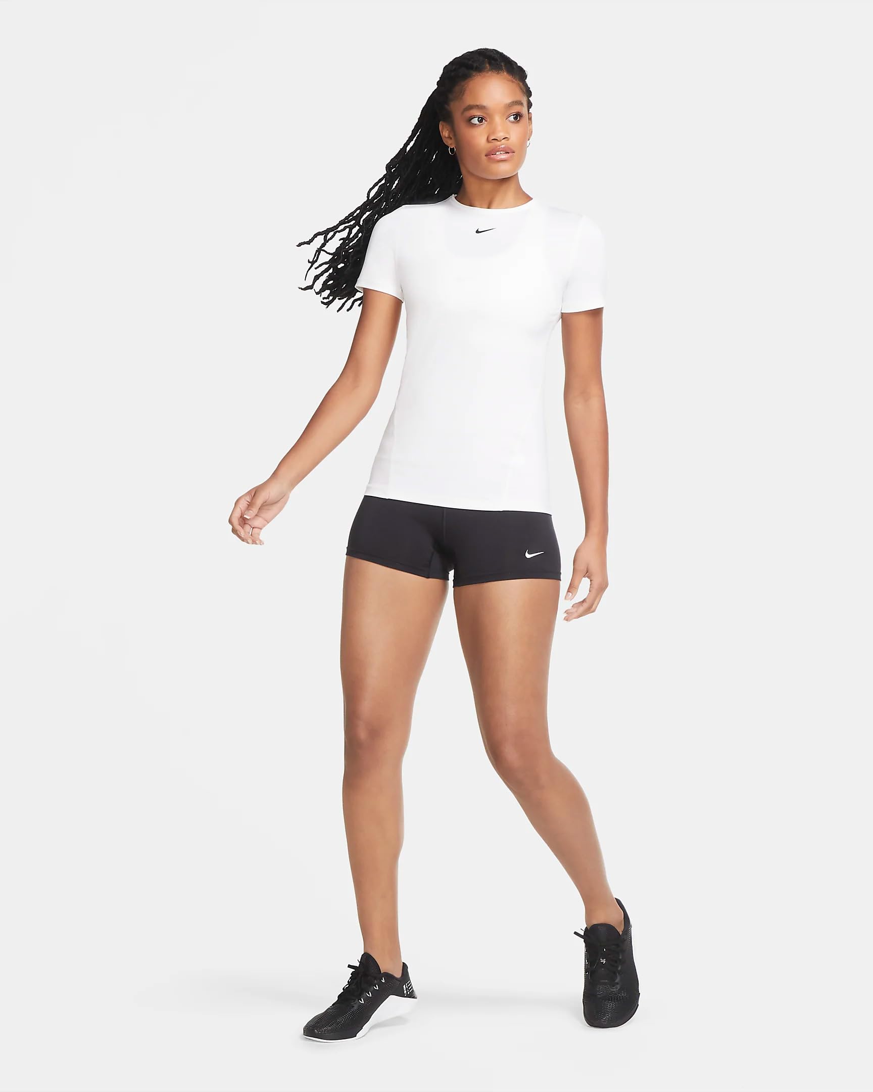 Nike Performance Women's Volleyball Game Shorts (Medium, Black)
