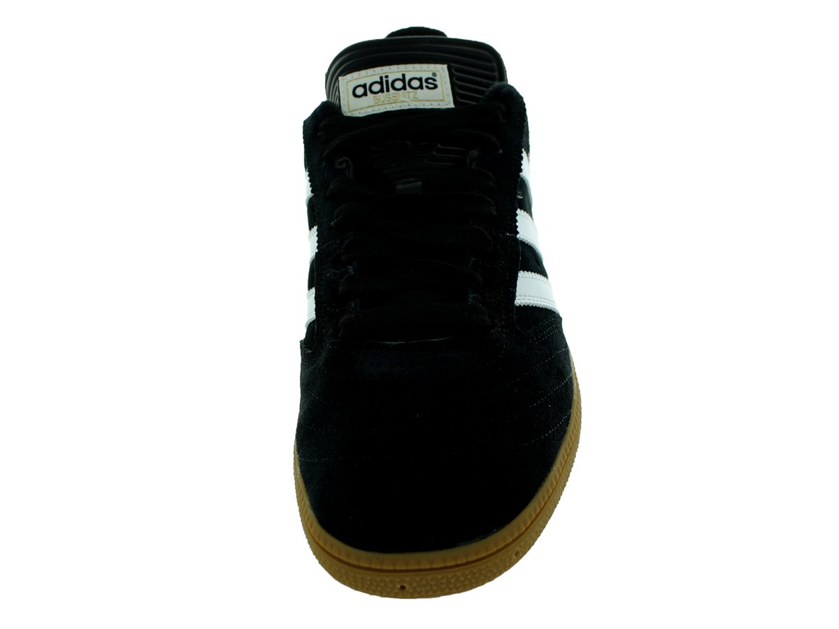 adidas Originals Men's Busenitz Sneakers, Black/White/Metallic Gold, 11 Wide