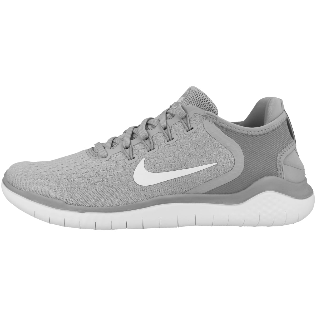 NIKE Men's Running Shoes, Wolf Grey/White/Volt, 11.5
