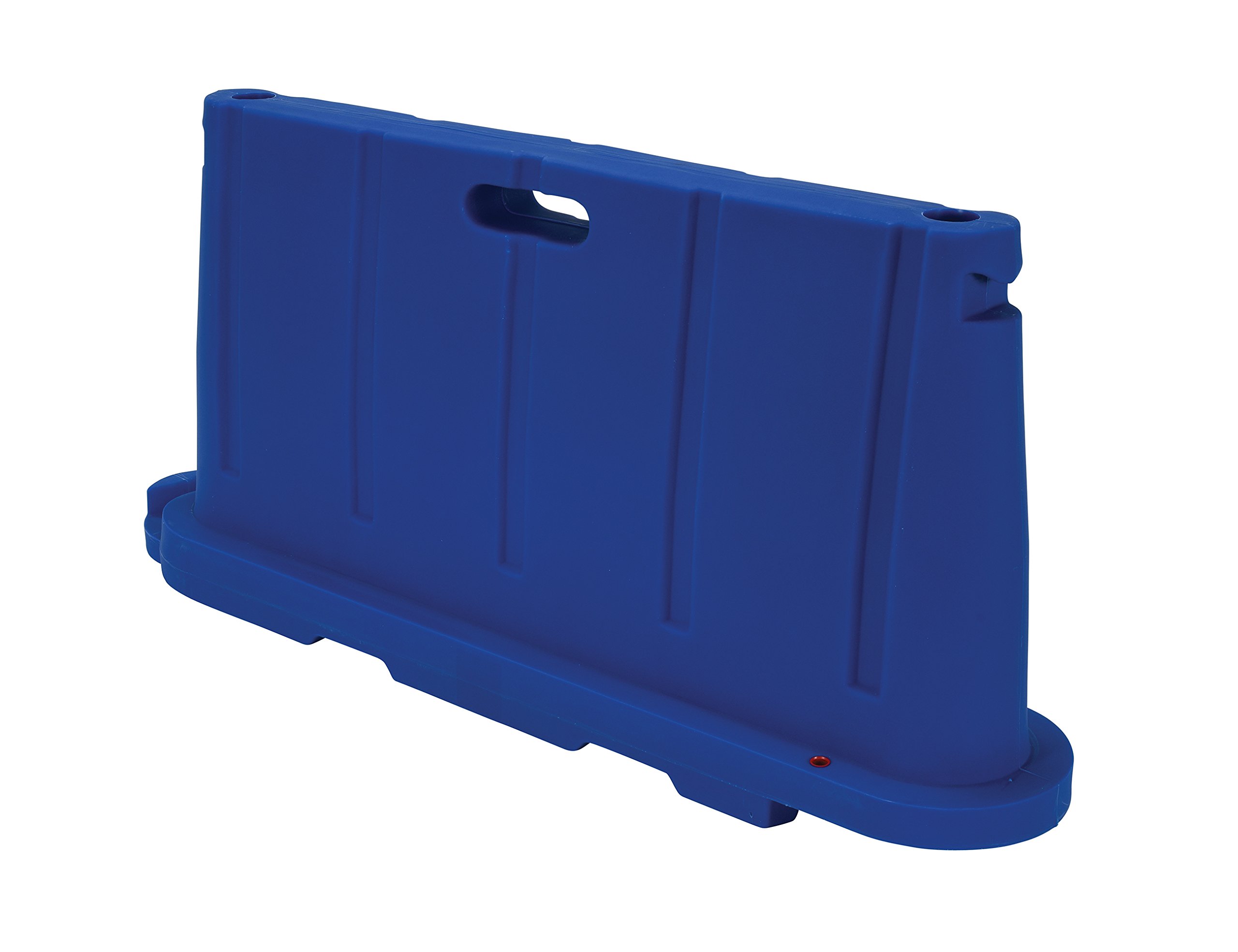 Vestil BCD-7636-BL Polyethylene Stackable Barricade 76-1/2 in. x 16 in. x 36 in. Blue