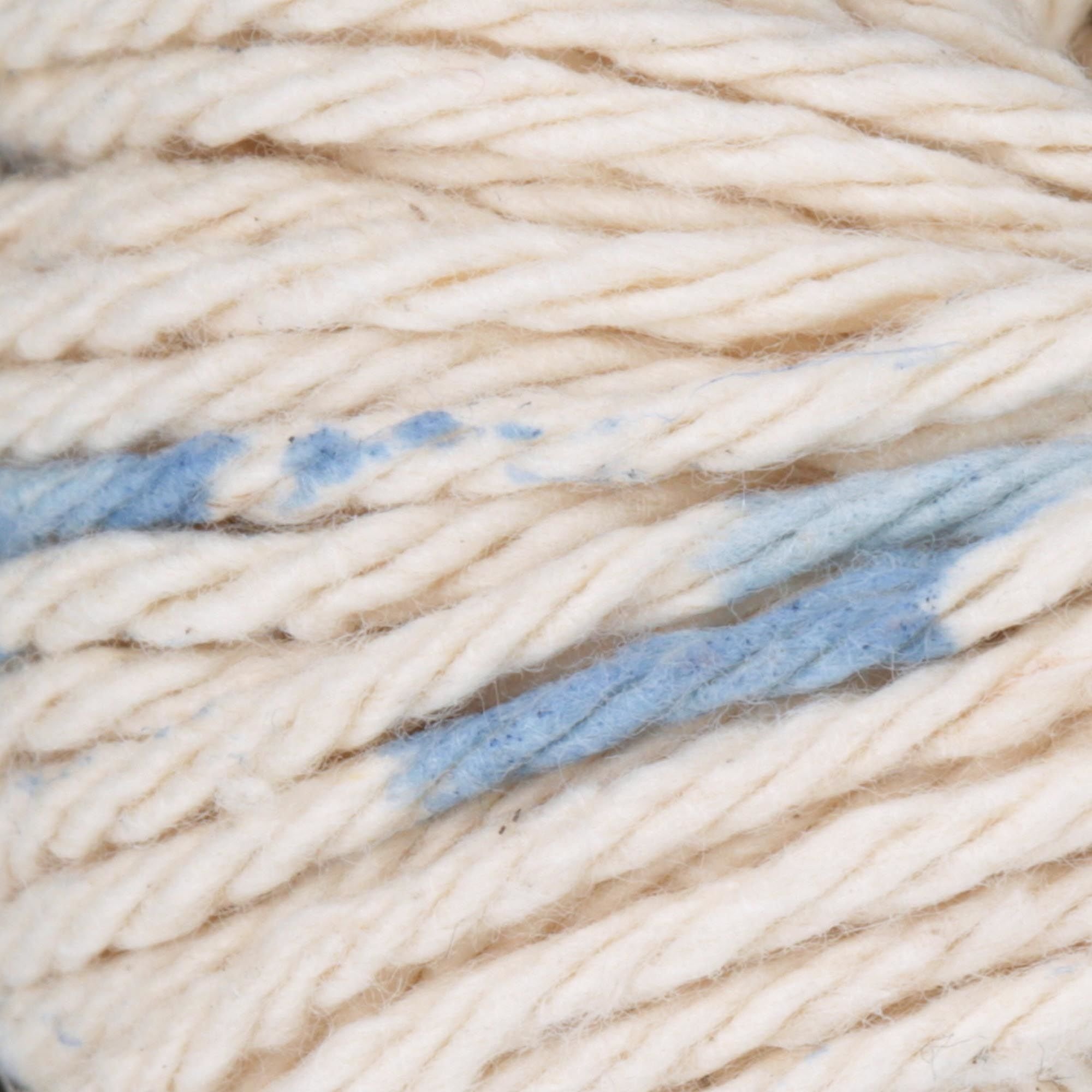 Lily Sugar 'N Cream The Original Ombre Yarn - 100% Cotton - 2 oz - Denim Blue - Machine Wash & Dry