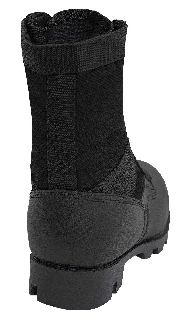 Rothco 8'' GI Type Jungle Boot, Black, 10