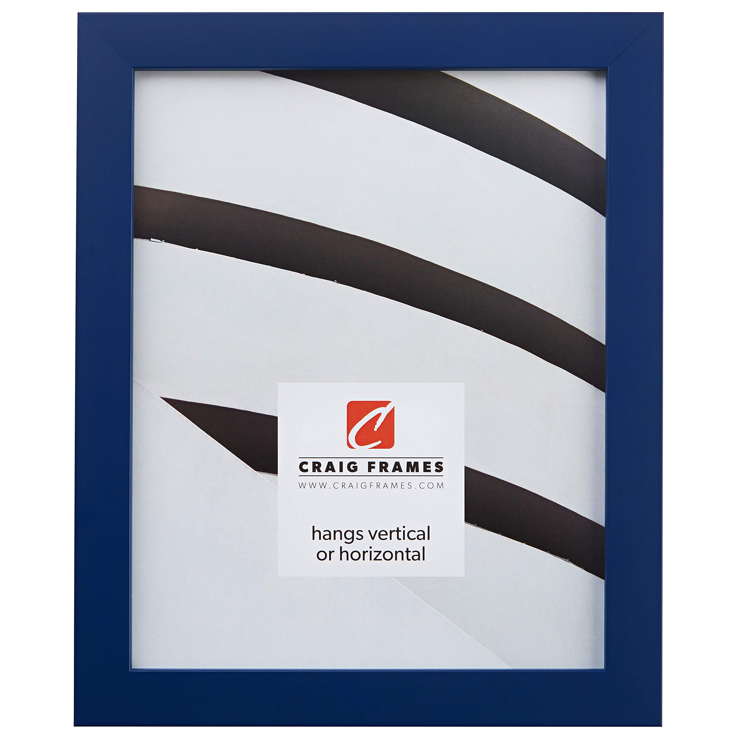 Craig Frames Confetti, Modern Blue Picture Frame, 11 x 14 Inch