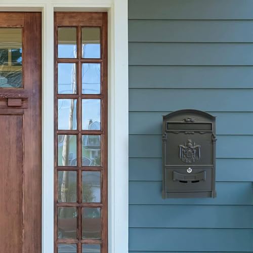 Fine Art Lighting Locked Aluminum Mailbox, Multi-Colored
