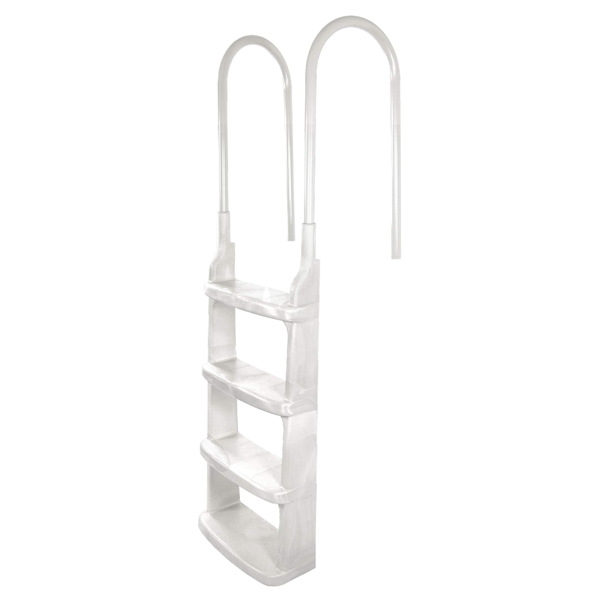 Main Access Above Ground Pool Ladder with Mat