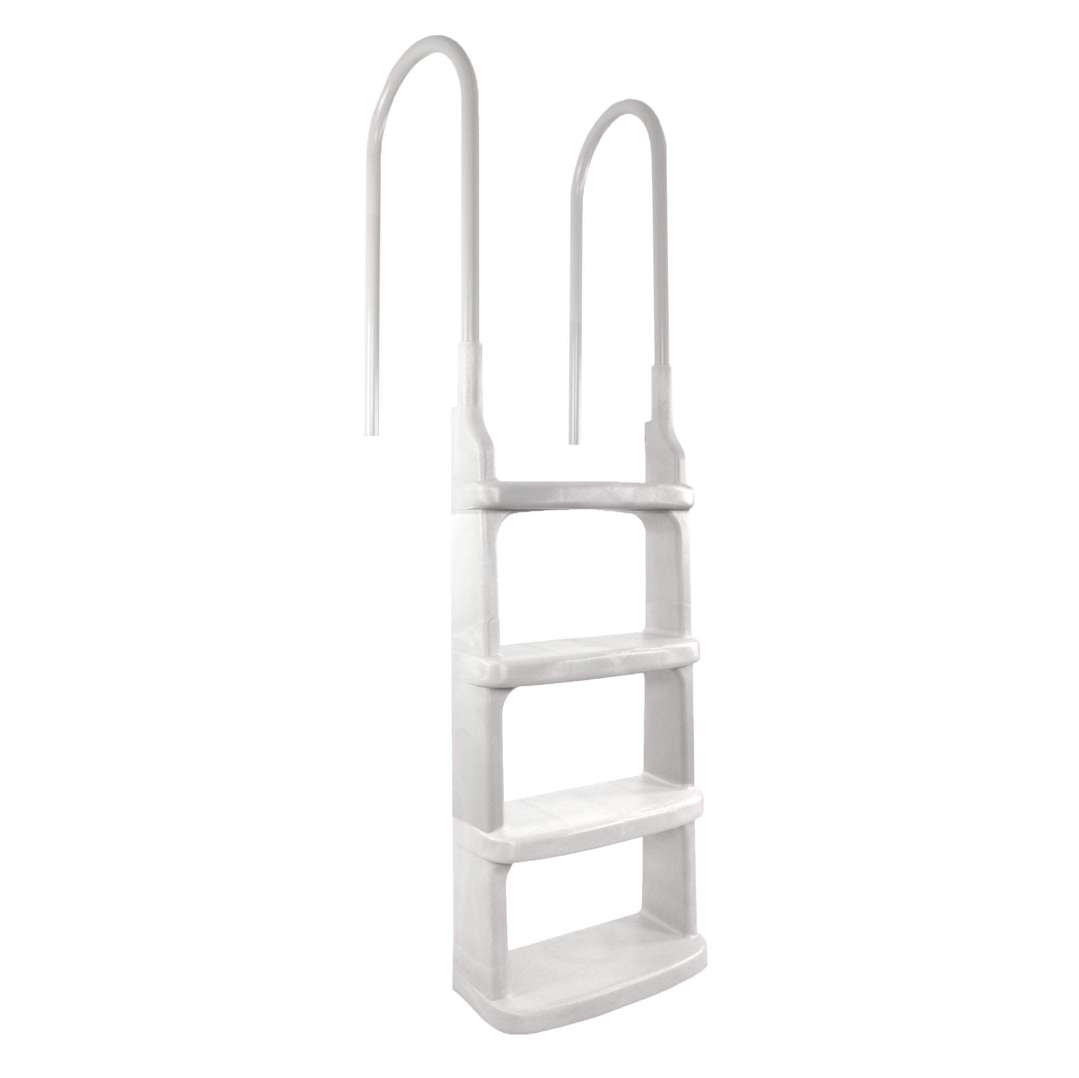 Main Access Above Ground Pool Ladder with Mat