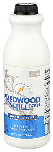 Redwood Hill Farm Cultured Goat Milk Kefir, Plain, 32 oz